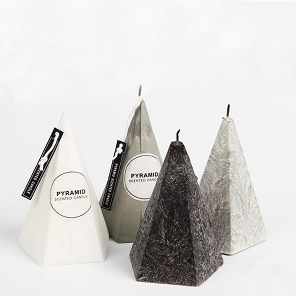 Pella Pyramid Decorative Candle – CANVA AND DECOR
