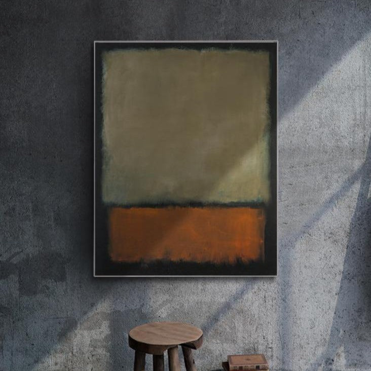 Deep Amber Focus Canvas – CANVA AND DECOR